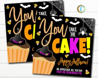 You Take the Cake Employee Appreciation Printable - Etsy