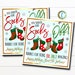 Christmas Sock Gift Tags Staff Mani Pedi Gift Toe-tally | Etsy