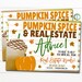 Fall Realtor Postcard Mailer, Pumpkin Spice and Real Estate Advice ...