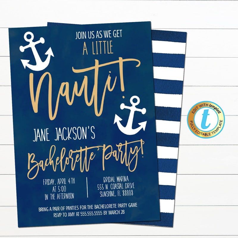 Nautical Invites - Etsy