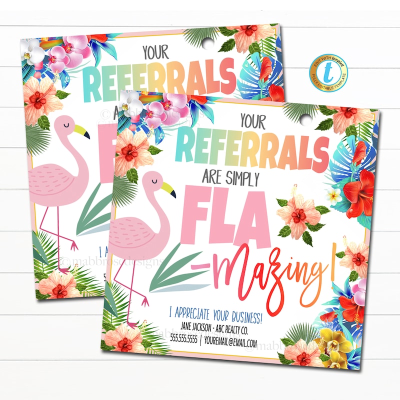 Referral Card - Etsy