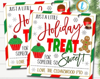 Christmas Thank You Gift Tags Teacher Staff Employee Nurse - Etsy