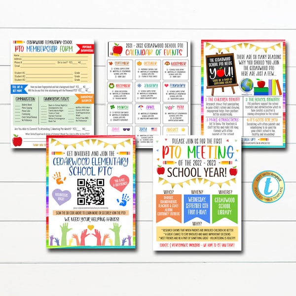 Editable Pto Calendar - Etsy