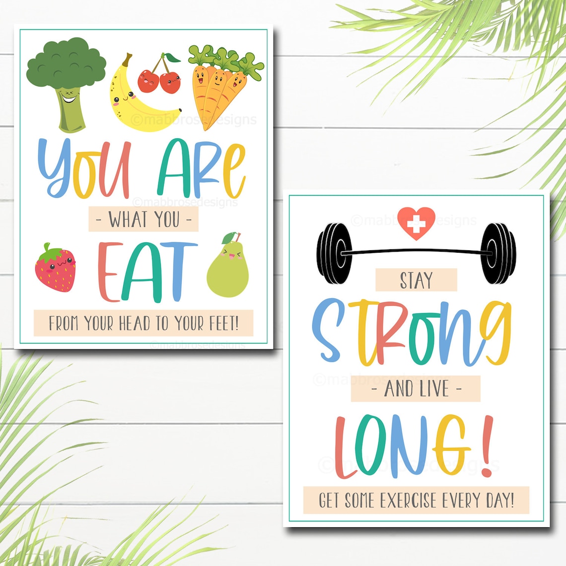 School Health Posters INSTANT DOWNLOAD Health Room Office - Etsy