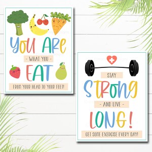 School Health Posters, INSTANT DOWNLOAD, Health Room Office Posters ...