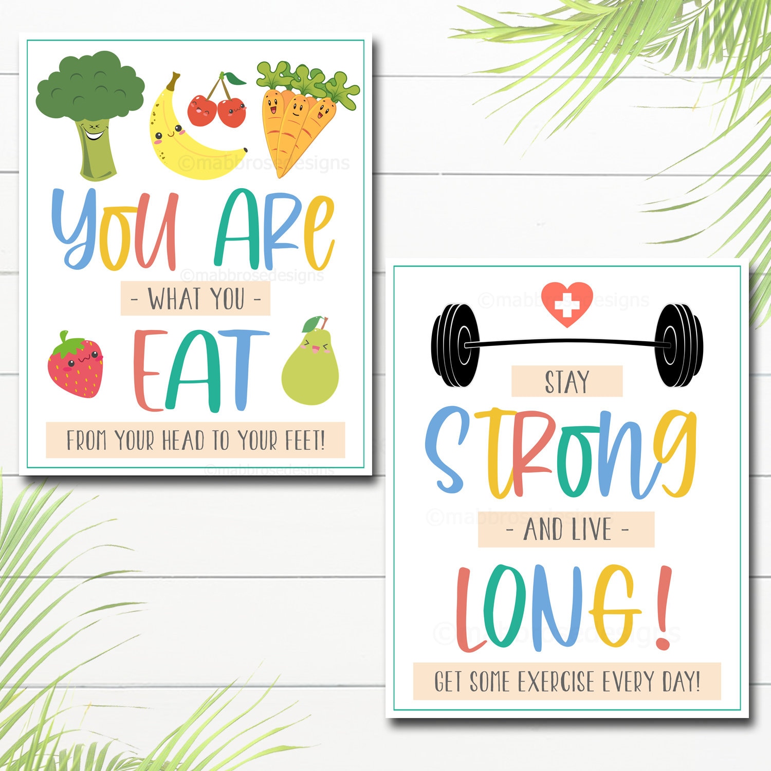 School Health Posters INSTANT DOWNLOAD Health Room Office - Etsy