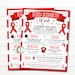 Red Ribbon Week Itinerary Flyer, Drug Free Schools, Printable Editable ...