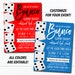 Bunco Night Flyer, Bunco Dice Party Invitation, Family Game Night ...