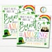St. Patrick's Day Bundt Cake Gift Tag, No Ifs Ands or Bundts You're ...