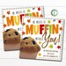 Fall Muffin Gift Tags, We Would Be Muffin Without You Thank You ...