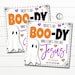 Halloween Religious Gift Tag, No Boo-dy Loves You Like Jesus, Church ...