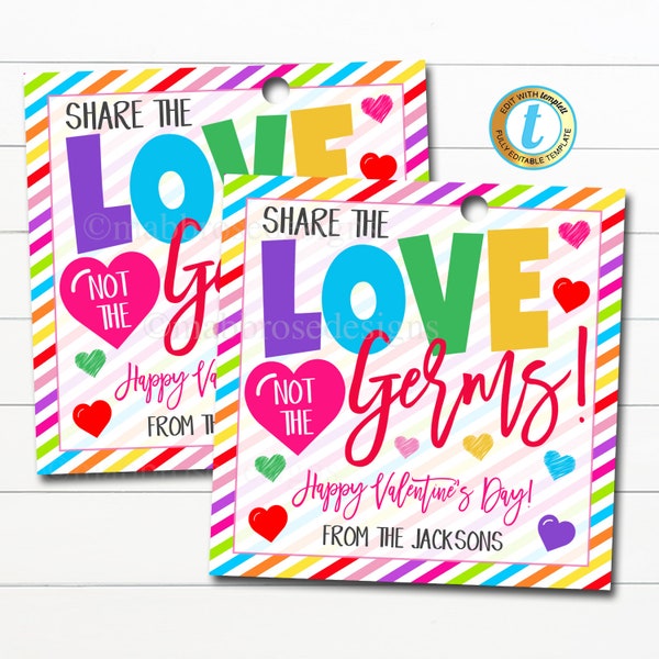 Spread Love Not Germs - Etsy