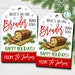 Christmas Gift Tags, Holiday Bread Thank You Gift Tag No One Breader ...