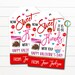 Valentine Friend Gift Tags, How Sweet It is to Be Friends With You ...
