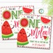 Watermelon Appreciation Gift Tag, You Are One in a Melon Teacher Staff ...