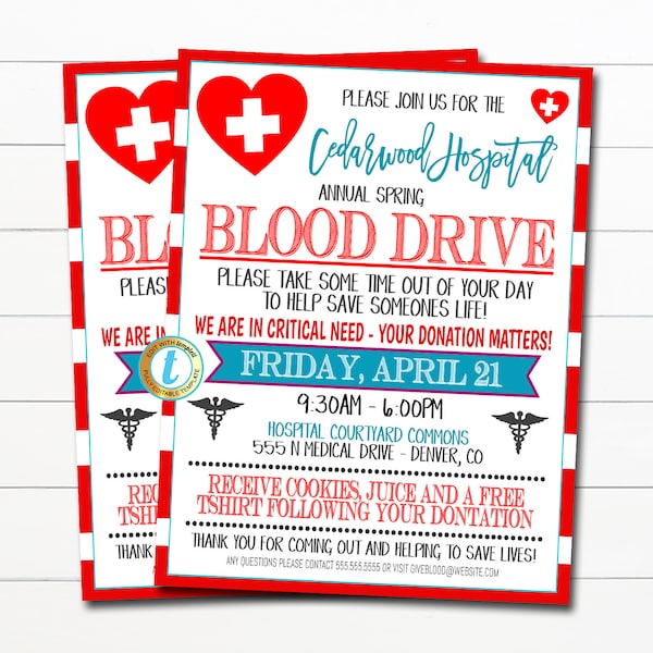 Medical Fundraiser Flyer - Etsy