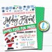 Holiday Festival Flyer, Holiday Santa Invitation, School Church Pto Pta ...
