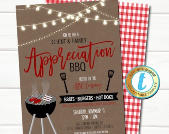 Bbq Party Invitation - Etsy