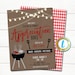 Appreciation BBQ Party Invitation, Customer Client Thank You Event ...