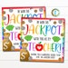 Teacher Gift Tags, I Won the Jackpot With You, Lottery Gift Tags ...