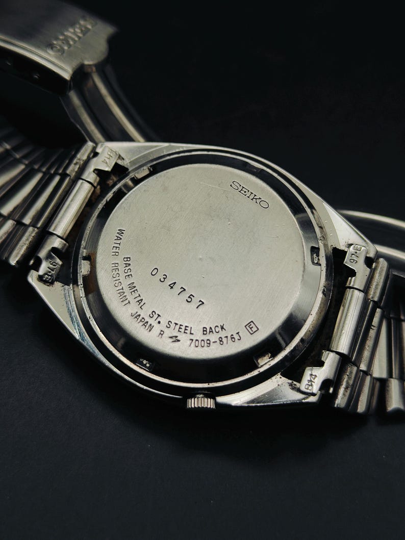 1990's Seiko 5 Vintage Automatic Men's Wrist Watch Day Date, Gift for Dad, Gift for Him- Vintage ...