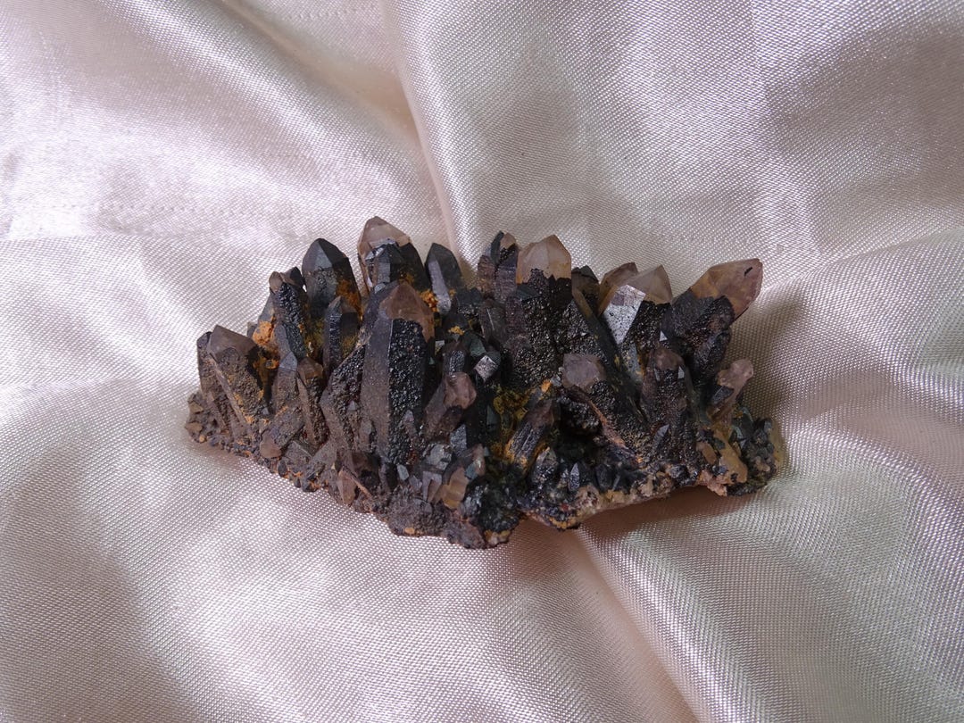 Madagascar Quartz Mineral Specimen – Iron Oxide & Hematite Coated - Etsy
