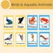 100 Animal Flashcards for Kids – Printable Vocabulary Cards | Preschool ...