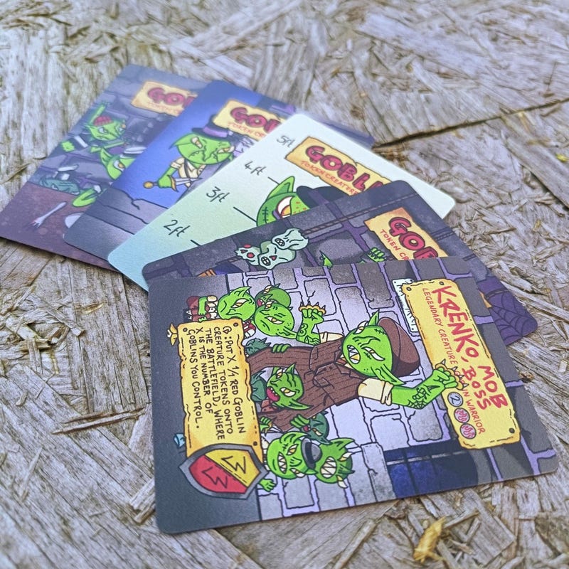 Mtg Proxy Goblin Tokens - Etsy UK