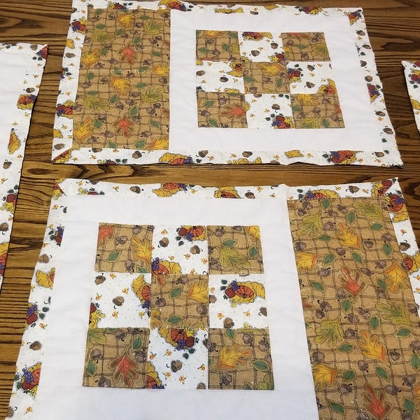Patchwork Placemats - Etsy