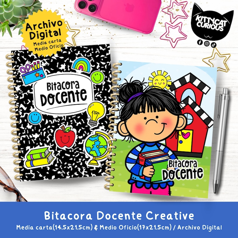 Printable Teacher Logbook | School Record for Teachers | Half Letter ...