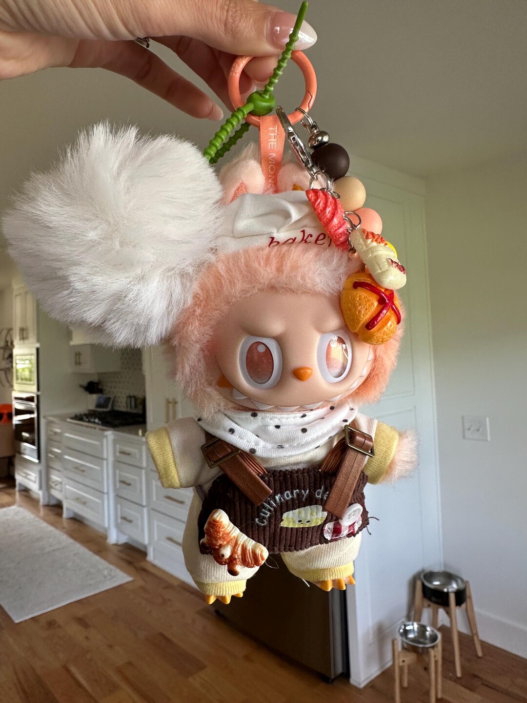 Authentic Custom Big Into Energy Labubu in Chef Baker Outfit - Etsy