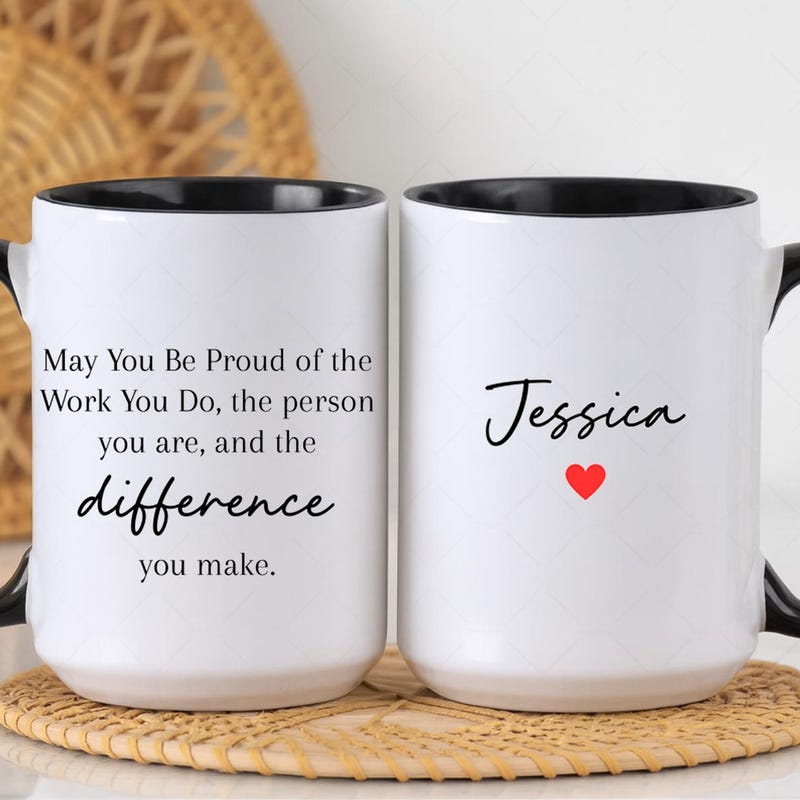 Personalized Work Team Mugs - Etsy