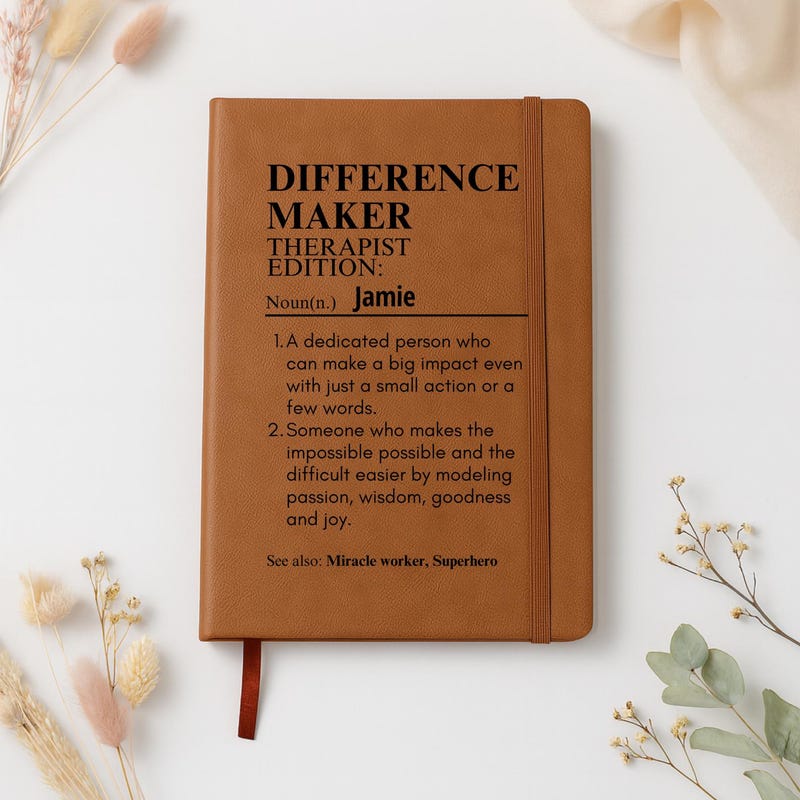 Therapist Journal Gift - 60+ Gift Ideas for 2025