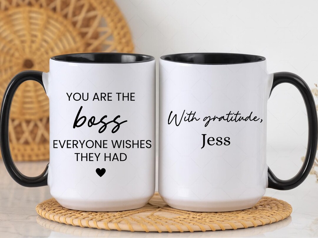 Personalized Boss Mug, You Are the Boss Everyone Wishes They Had ...