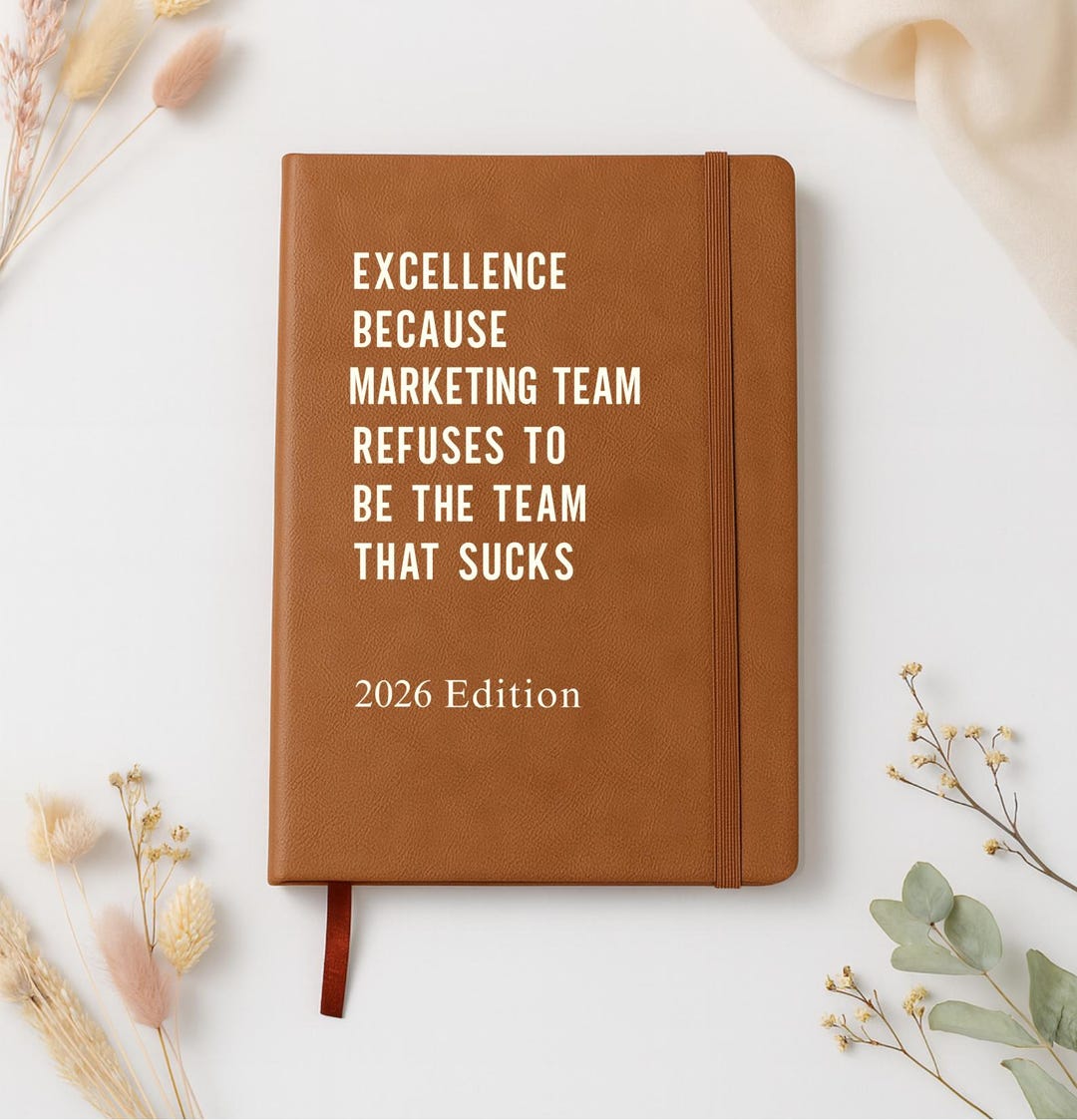 Custom Team Excellence Journal, Personalized Coworker Notebook, Office ...