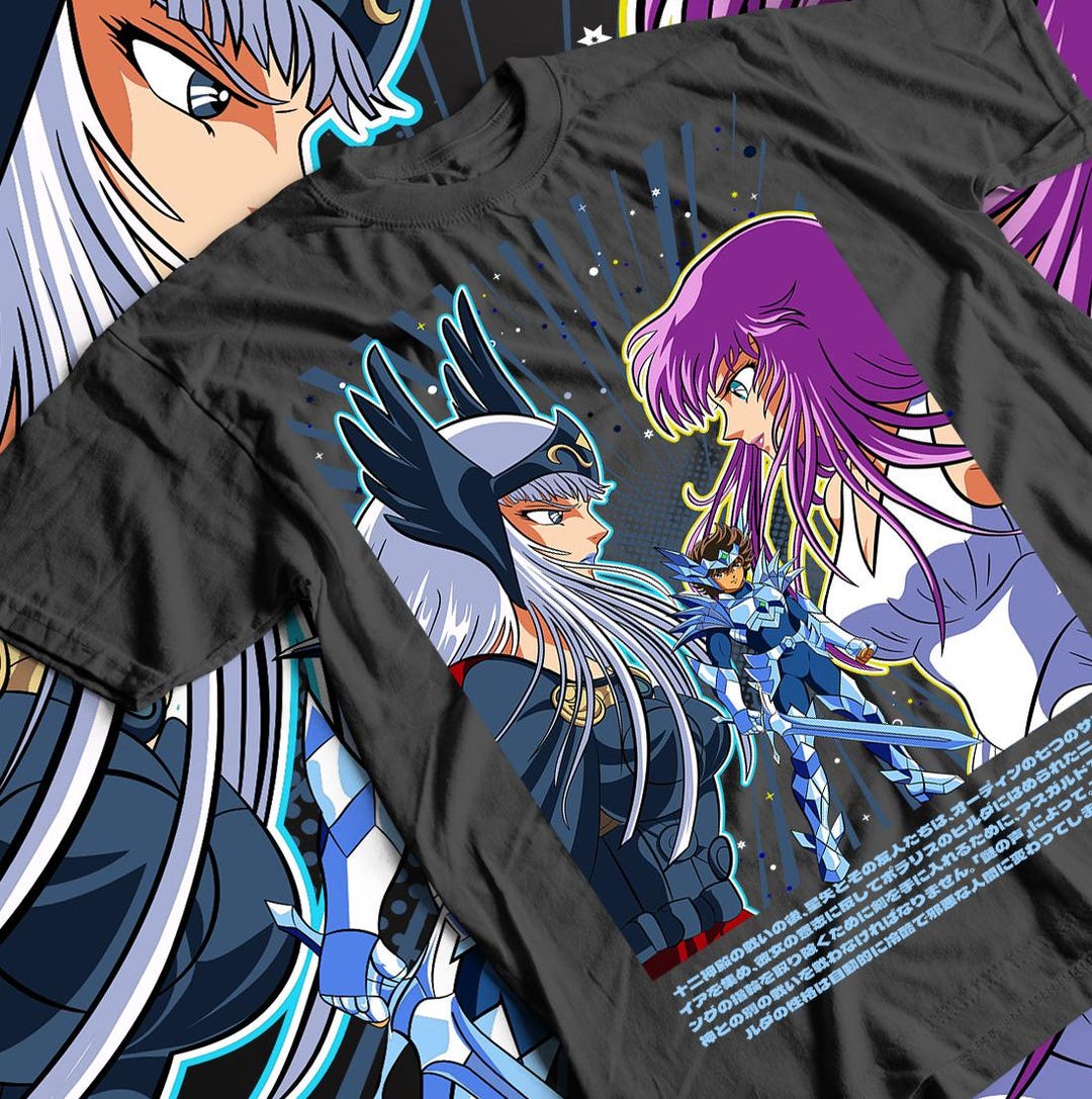 Retro Manga Waifu Anime Tee, Unisex Heavy Cotton Shirt, Graphic Top ...