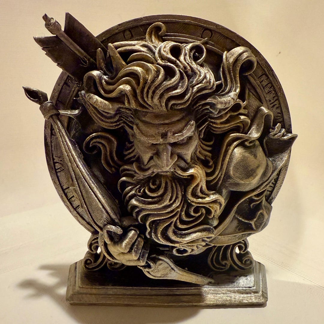 Zodiac Sign Statue - Sagittarius (hand Painted) - Etsy
