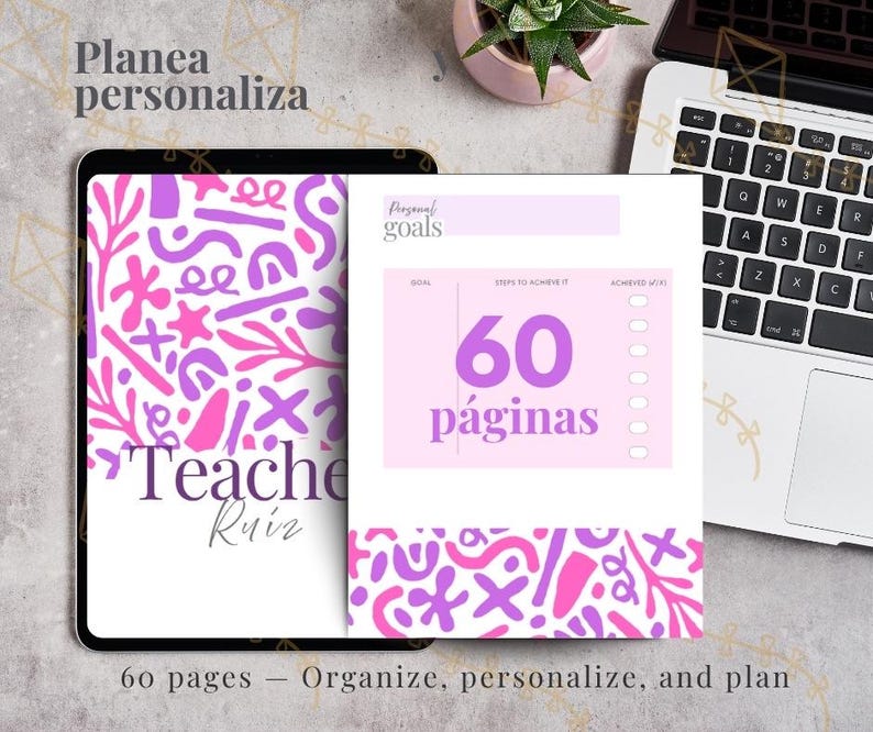 Planificador Docente | Teacher Planner - Etsy México
