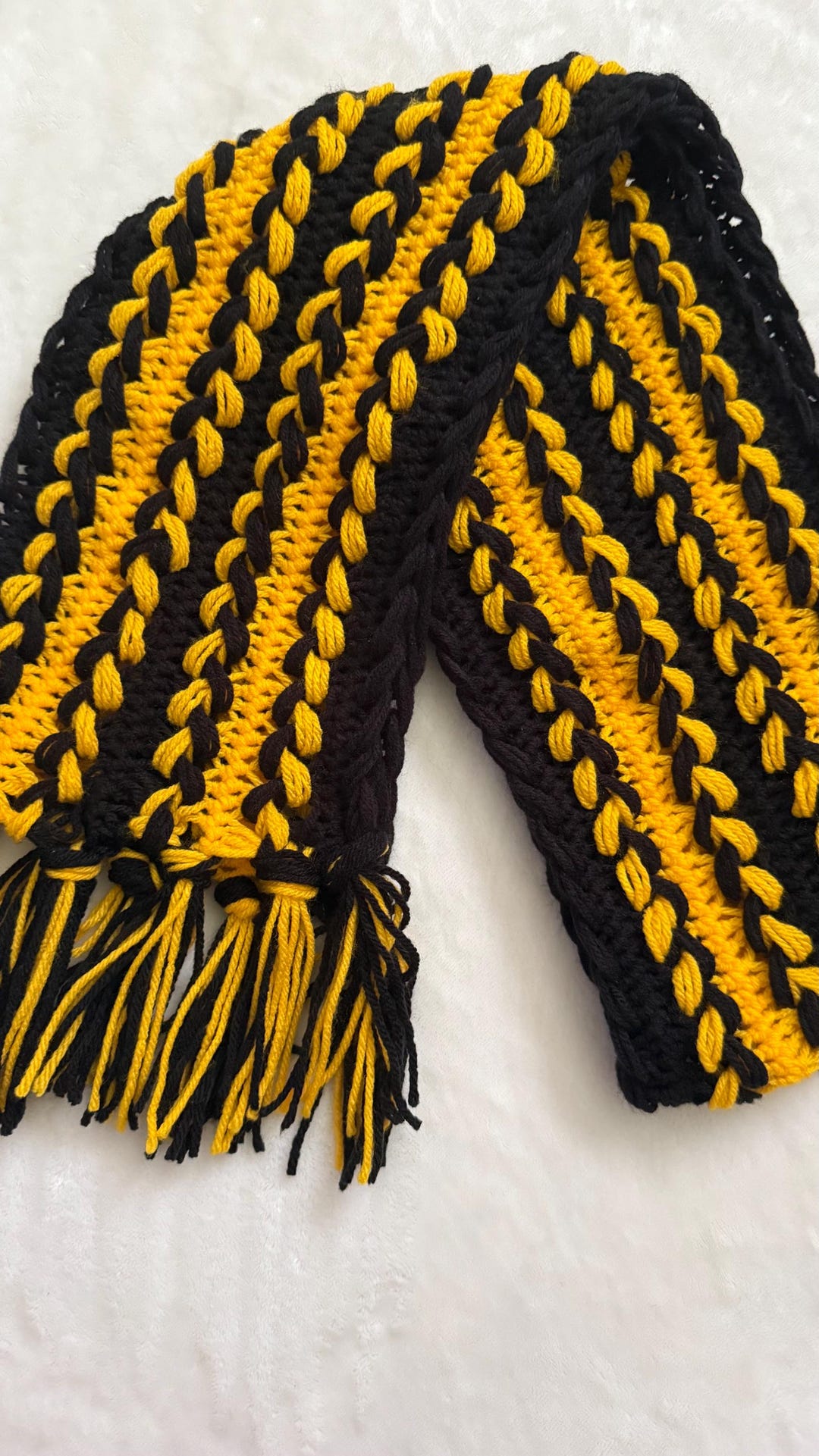 Pittsburg Steelers Inspired Scarf - Etsy