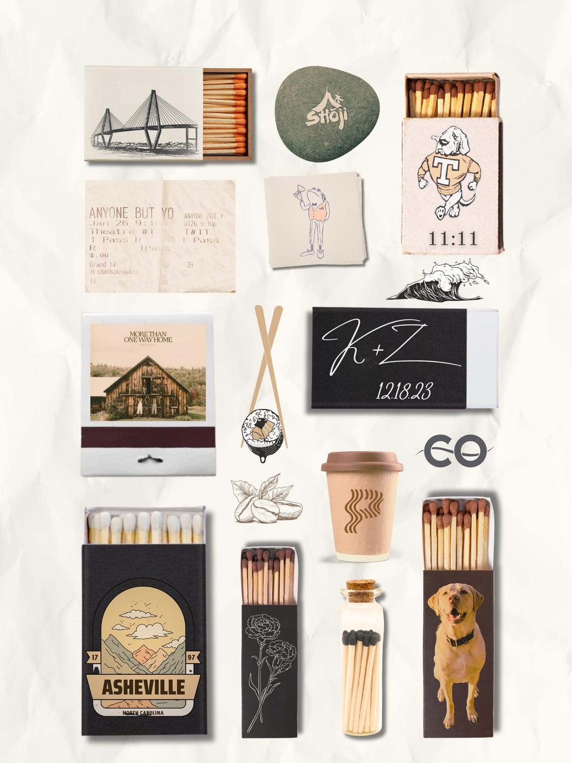 Custom Matchbox Poster - Etsy