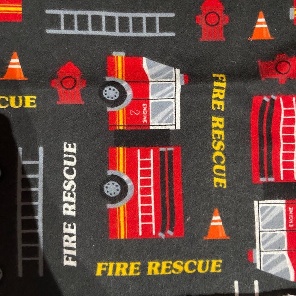 Fireman Fabric - Etsy