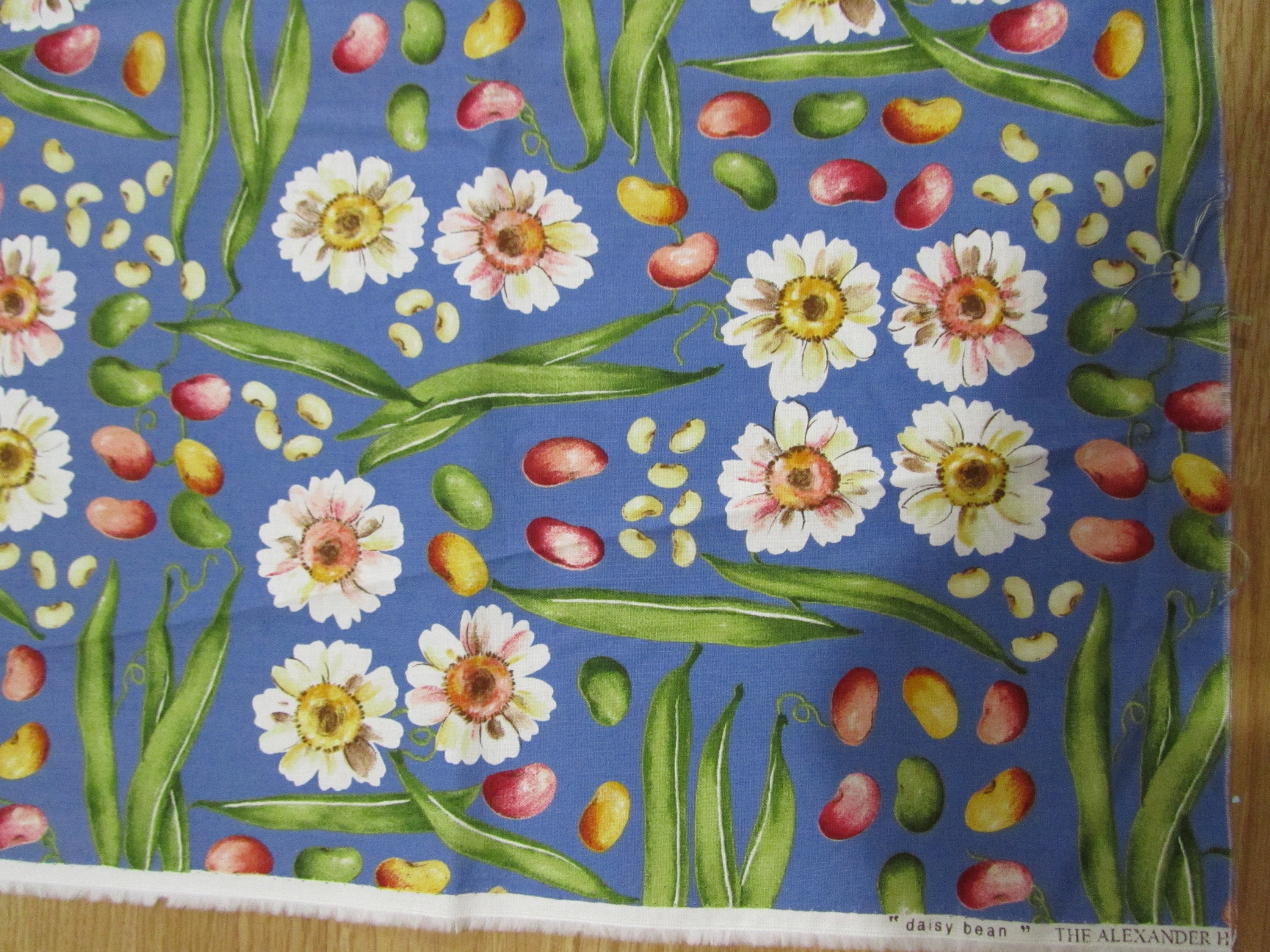 DAISY BEAN by ALEXANDER Henry Very Rare Cotton Quilting Fabric High ...