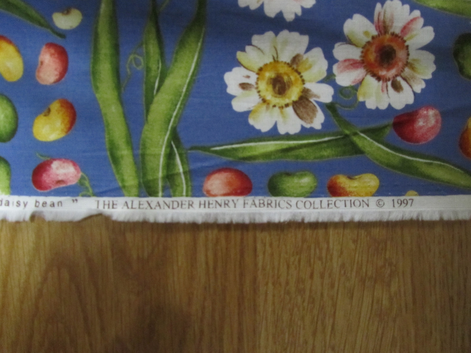 DAISY BEAN by ALEXANDER Henry Very Rare Cotton Quilting Fabric High ...