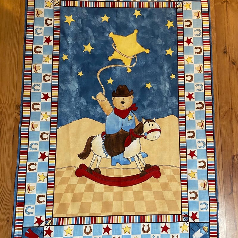 Western Fabric Panels - Etsy