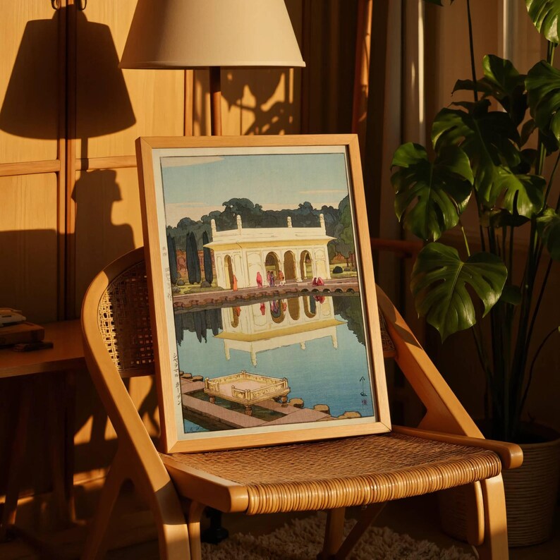 Shalimar Garden Lahore by Yoshida Hiroshi : Serene Architectural ...
