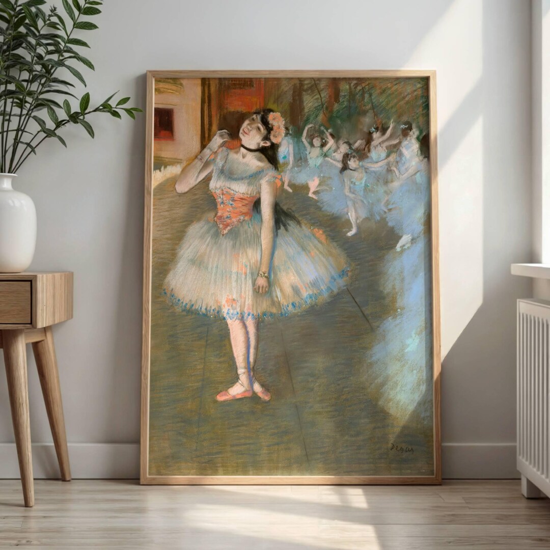 The Star by Edgar Degas: Ballet Dancer Fine Art Poster - Etsy