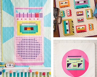 Boom Box Foundation Paper Piecing Pattern (Download Now) - Etsy
