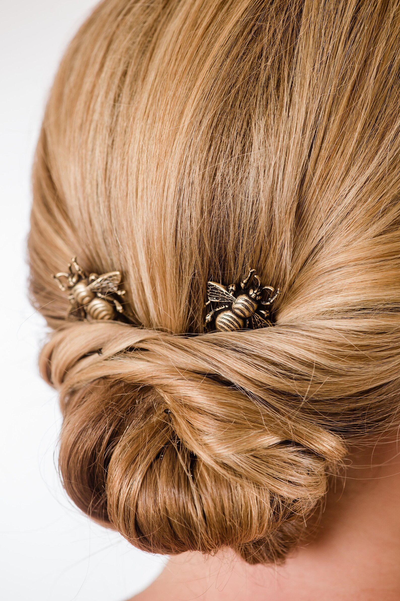 Bee Bobby Pins Honey Bee Hair Accessories Bumblebee Hair Clips Antique ...