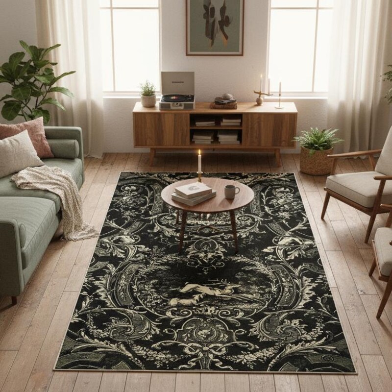 Gothic Rug - Etsy