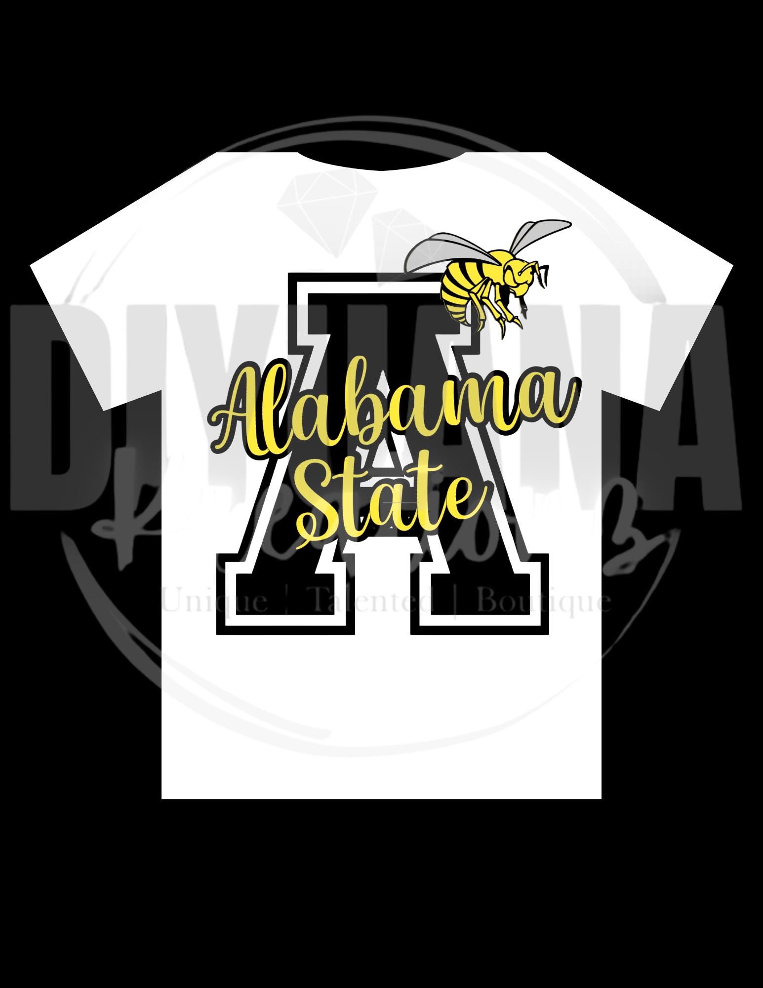 Alabama State University SVG - Etsy